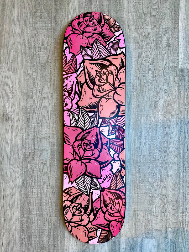 SKATEBOARDS - custom hand painted decks – chadcantcolor