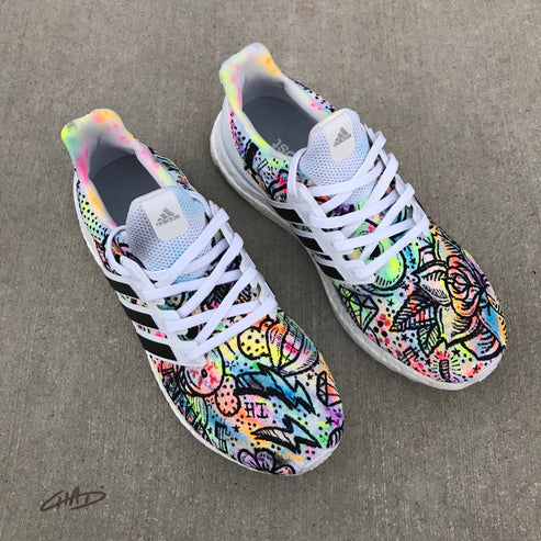 Custom Adidas Ultra Boost "Hydo's" shoes – chadcantcolor
